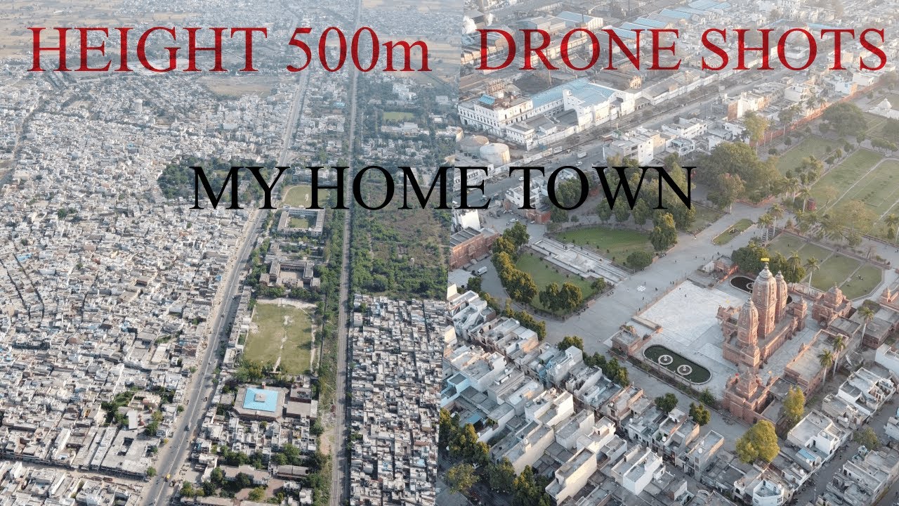 My Home Town Modinagar | Drone Shots | Aerial view | Ghumakkad Gopala ...