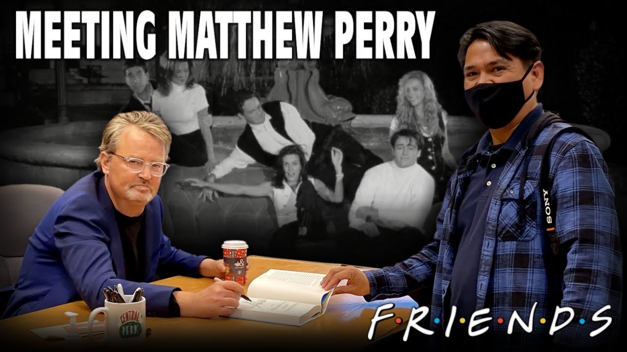 TTL Nerd | Meeting Matthew Perry (Book Signing at The Grove) - YouTube
