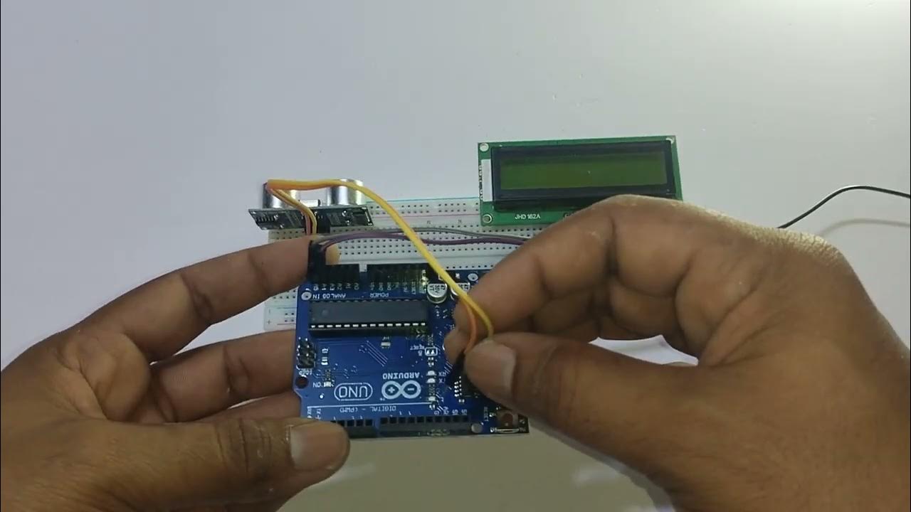 DIY Distance Meter using Arduino and Ultrasonic Sensor | Arduino Projects - YouTube