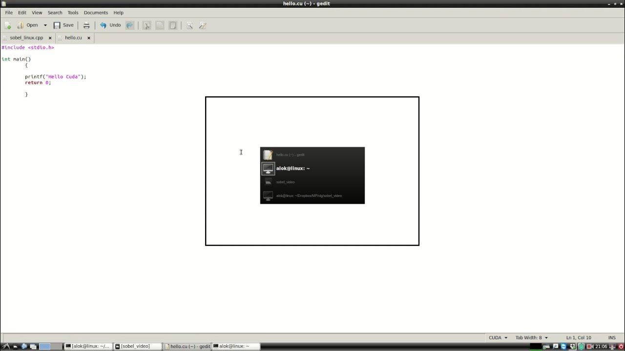 Getting Started with CUDA 1: Hello Cuda - YouTube