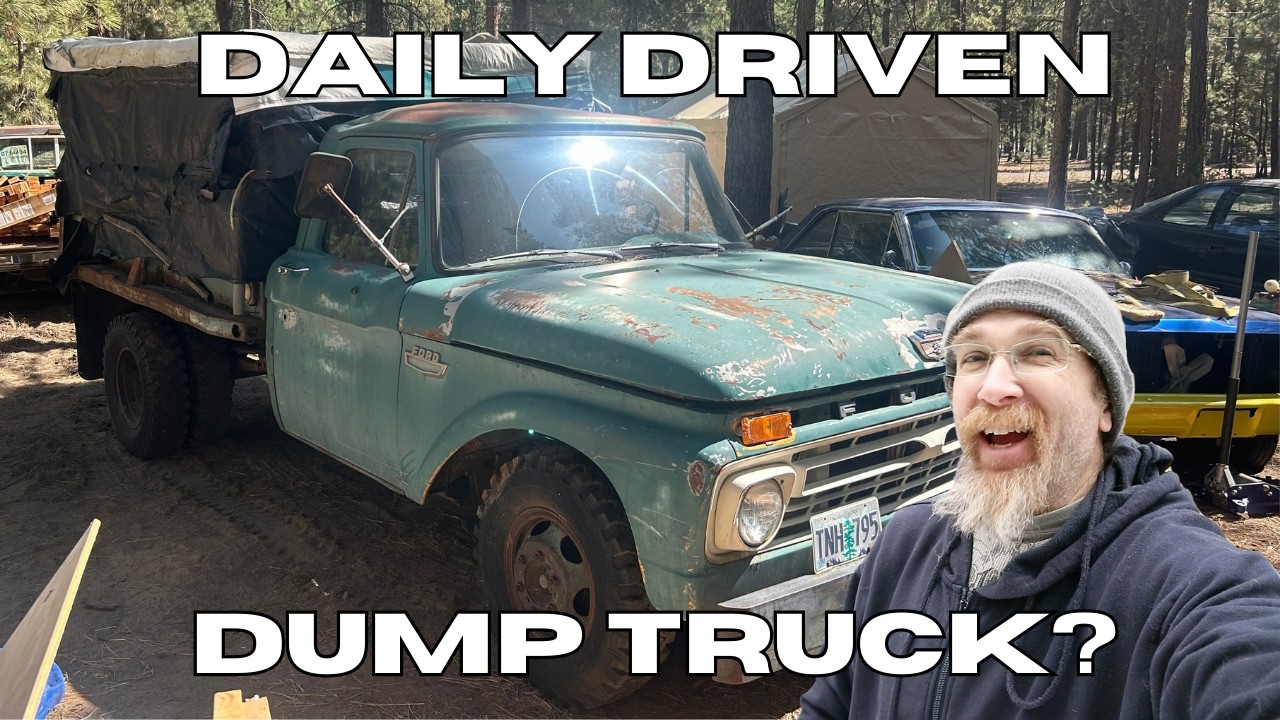 1965 Ford F350 Dump Truck Daily Driver Project - YouTube