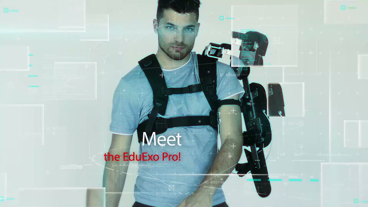 Trailer for the educational exoskeleton kit EduExo Pro - YouTube