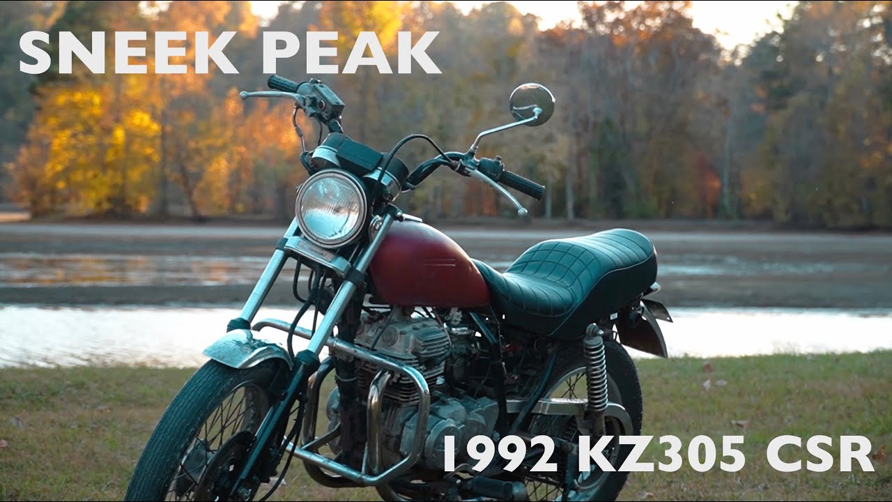 THE STEED | The 1982 KZ305 CSR | - YouTube