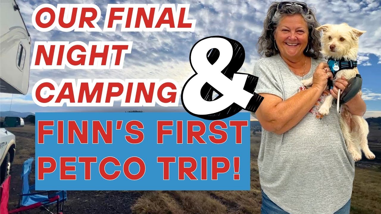 Our Final Night Camping ⛺️ Finn’s First PetCo Trip 🐾 Morning Coffee ☕️ ...