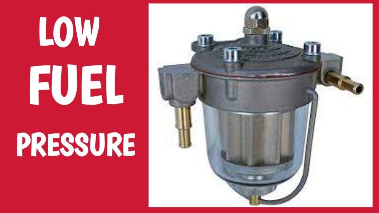 SYMPTOMS OF LOW FUEL PRESSURE - YouTube