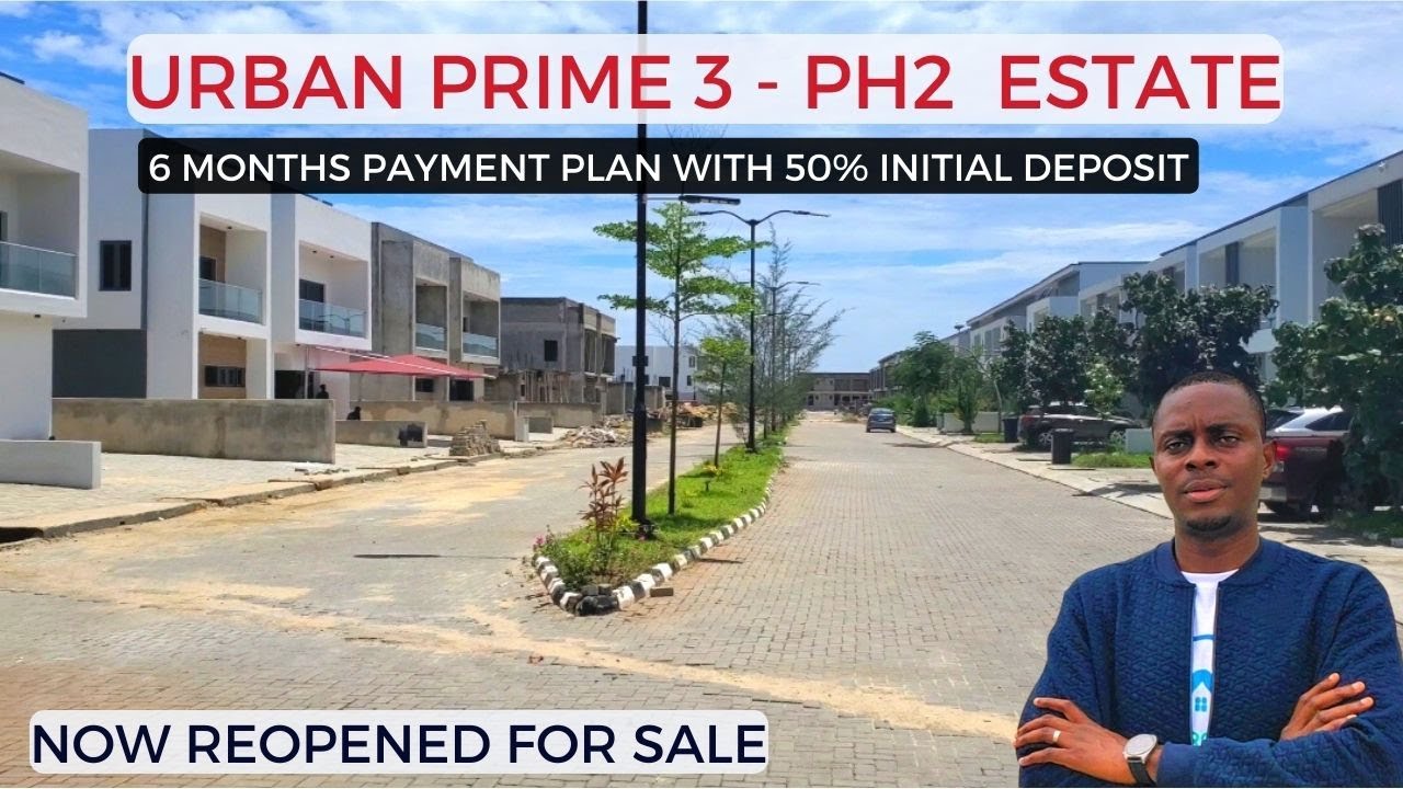 URBAN PRIME 3-PH2 || BUY & BUILD SERVICED ESTATE || ABRAHAM ADESANYA ...