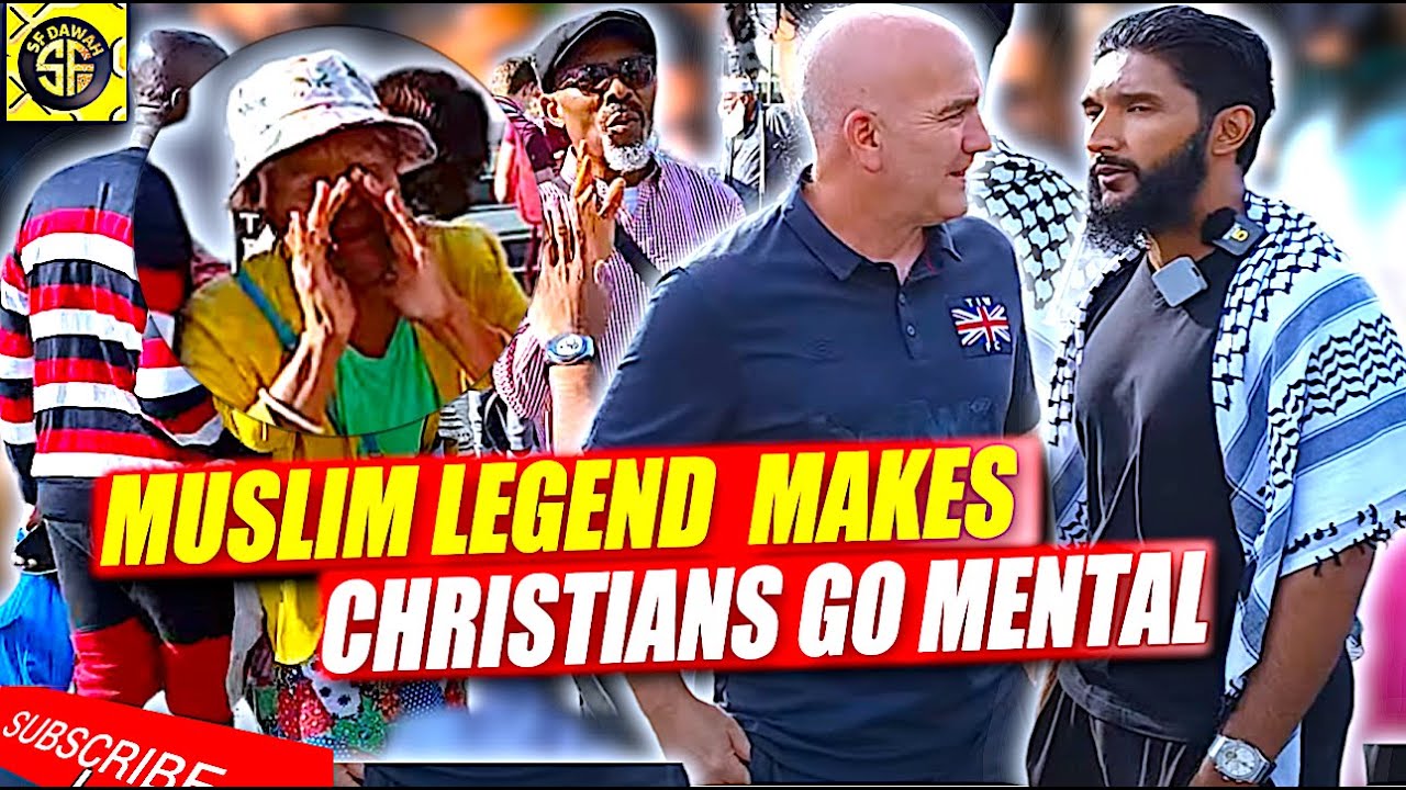 Muslim Legend Made Christians Gone Crazy | Stratford Speaker's corner - YouTube