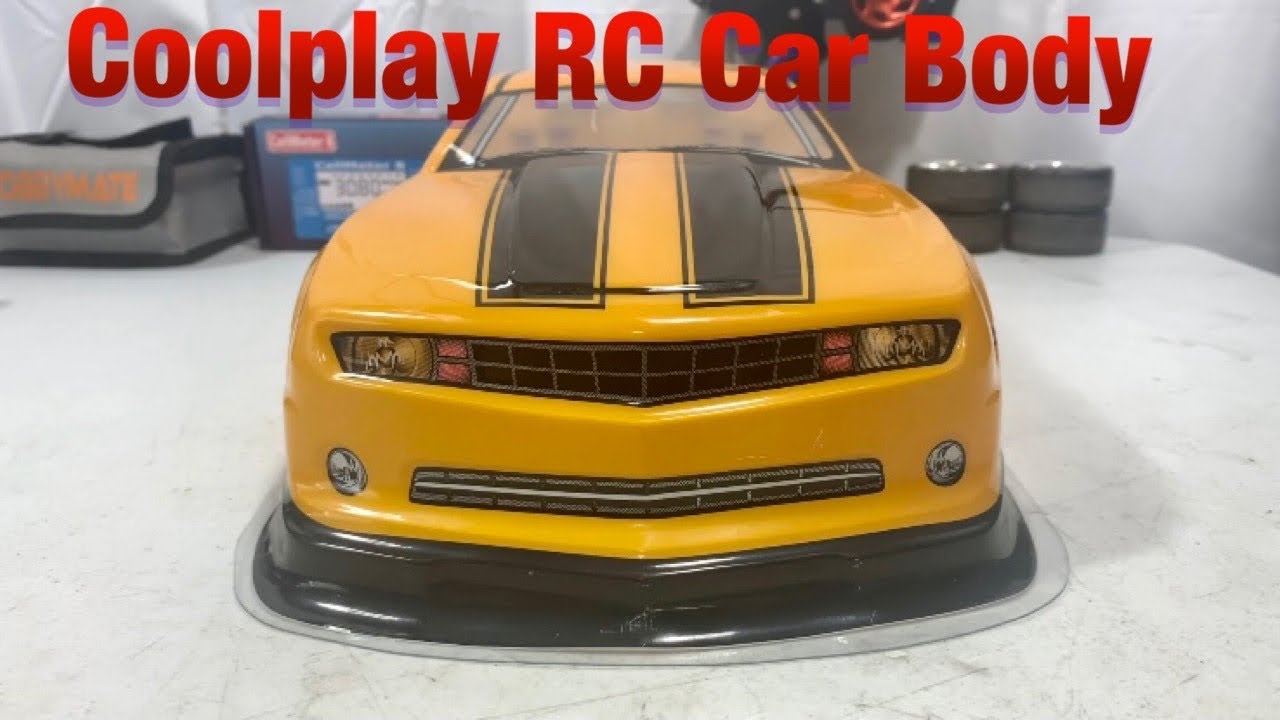 Coolplay 1/10 Scale Chevy Camaro Budget RC Car Body - YouTube