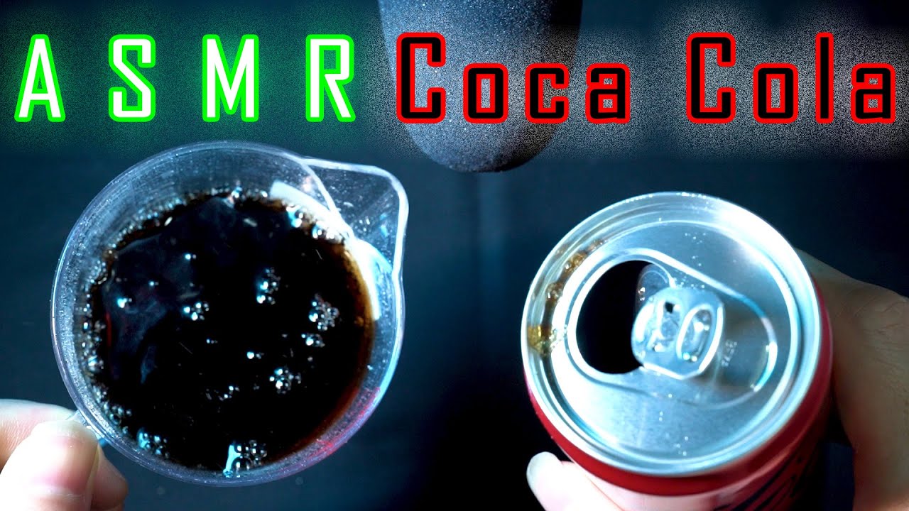 ASMR| Making satisfying sounds by Coca Cola cans, ASMR sounds for ...