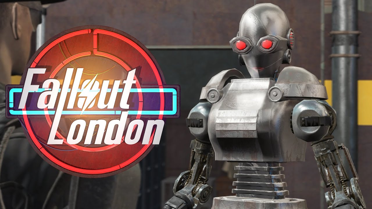 Fallout London's Version Of The Assaultron is TERRIFYING - YouTube
