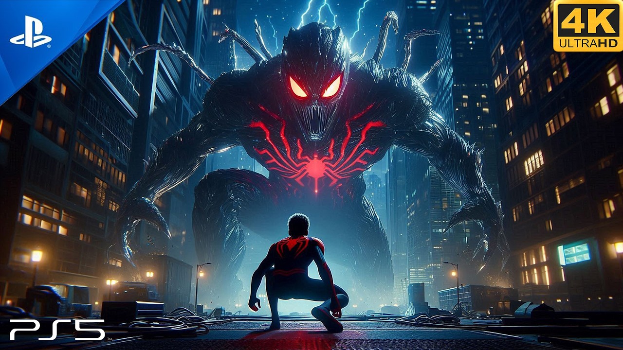 (PS5) Marvel Spiderman Miles Morales Final Boss Fight | Realistic ...