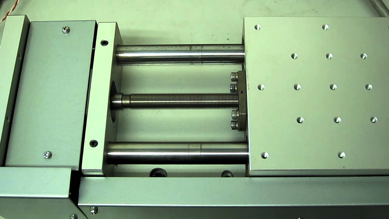 Automatic X axis stage 動作確認 - YouTube