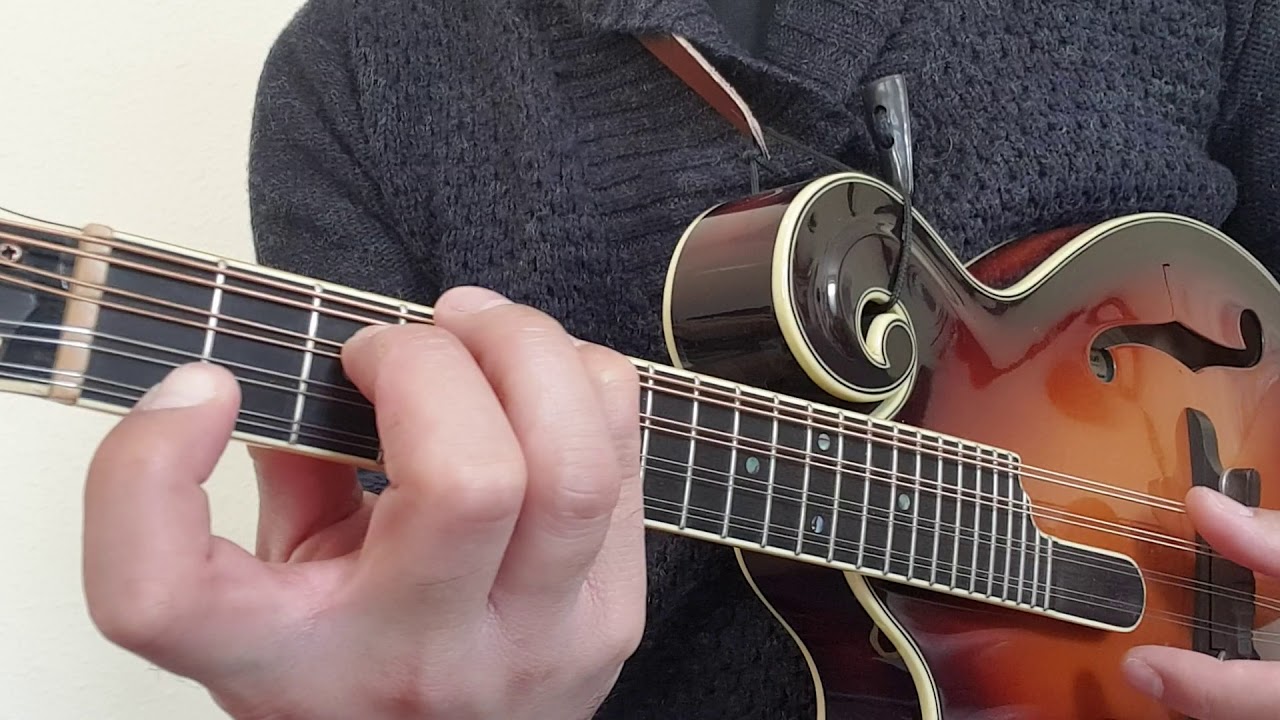 Mandolin-akkorder: F / F major chord - YouTube