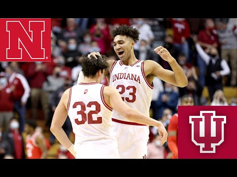 Indiana vs. Nebraska Basketball Highlight 1 Half HD | BigTen, NCCA ...