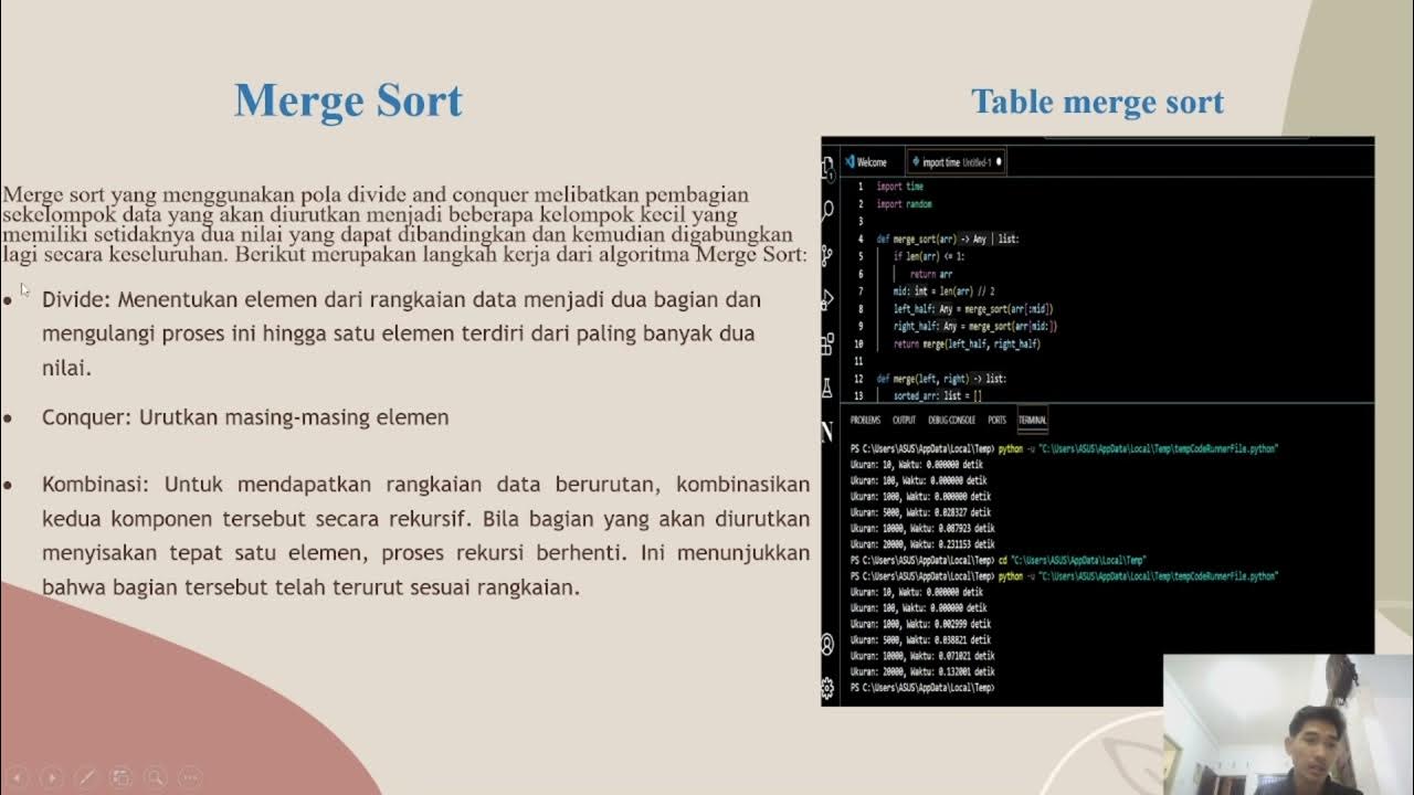 Tugas Kelompok Algoritma Sorting - Kelompok 6 - YouTube