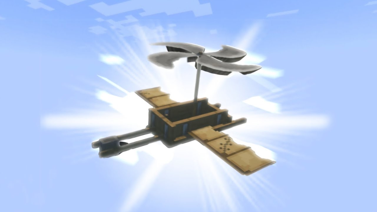 My amigos try the flying contraption in minecraft [Modded Survival-ish ...