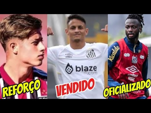 NOTÍCIAS DO SANTOS: NOVO REFORÇO ENZO BOER / NJIE OFICIALIZADO / PATATI ...