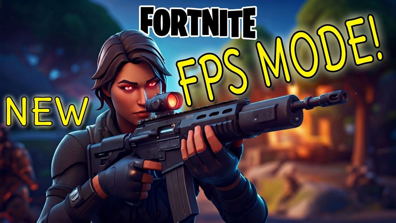 FORTNITE FPS MODE IS HERE! - YouTube