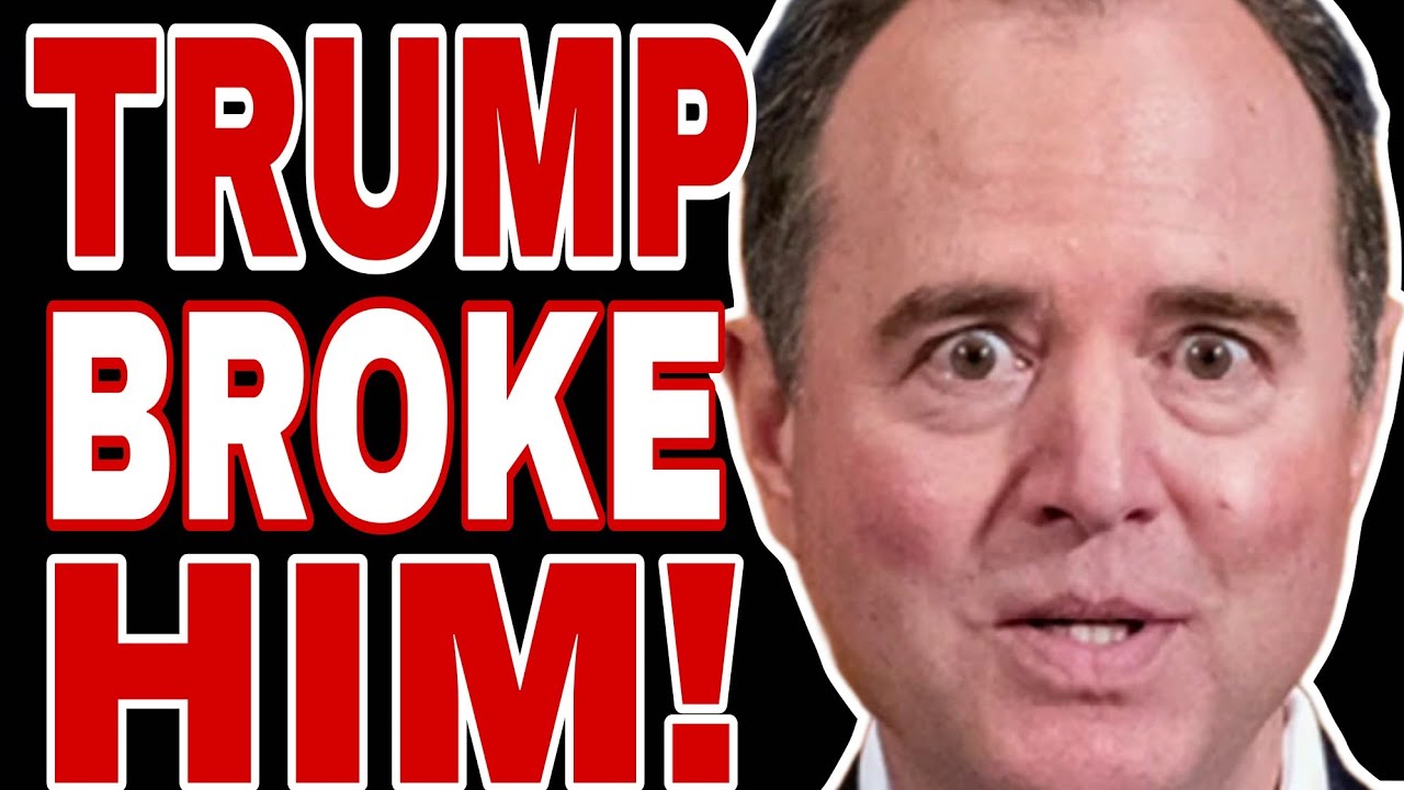 ADAM SCHIFF PANICS THAT TRUMP WILL PUT HIM IN PRISON - YouTube