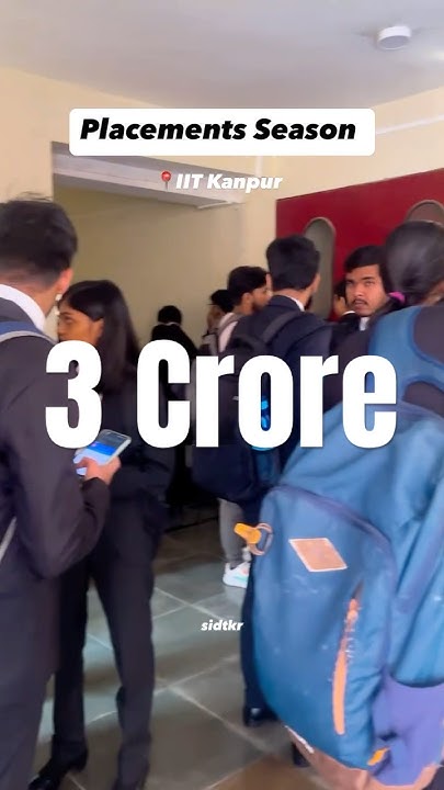 Placement season IIT Kanpur #dreamiit #placement #iitkanpur #trending #viral #iitjee # ...