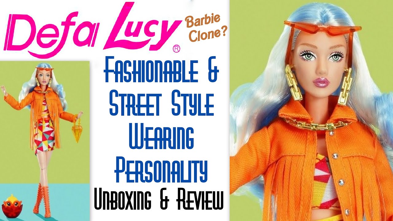 🐣 DEFA LUCY FASHIONABLE & STREET STYLE WEARING PERSONALITY BARBIE CLONE ...