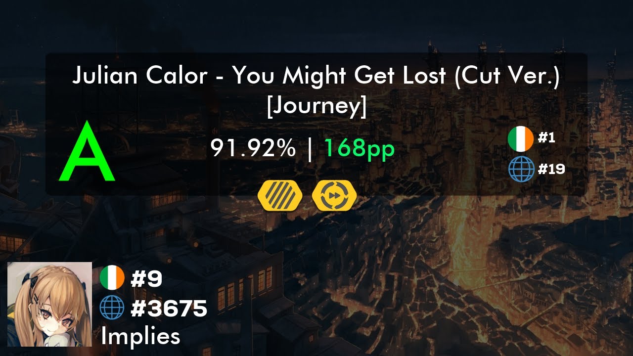 Implies | Julian Calor - You Might Get Lost (Cut Ver.) [Journey] +HDDT ...