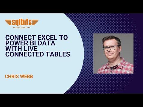 Connect Excel to Power BI data with Live Connected Tables - YouTube