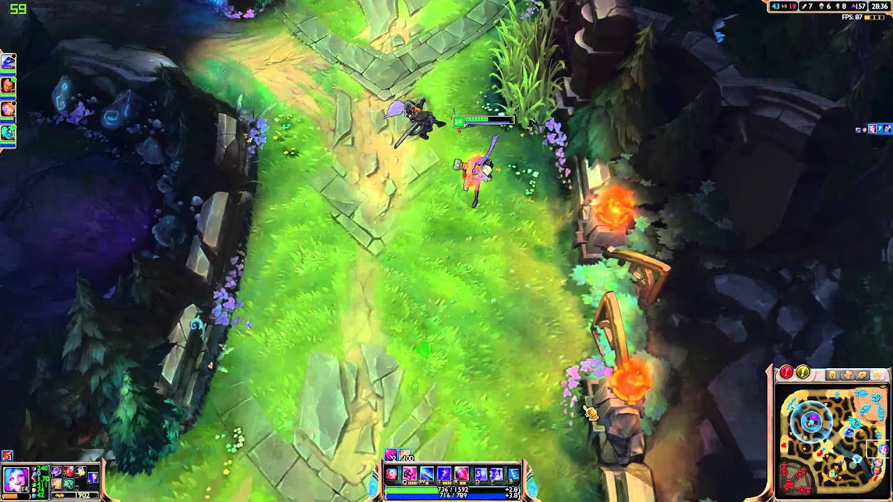 League Of Legends - Jinx Steal Red Buff With Ult And Sad Amumu Is Sad ...
