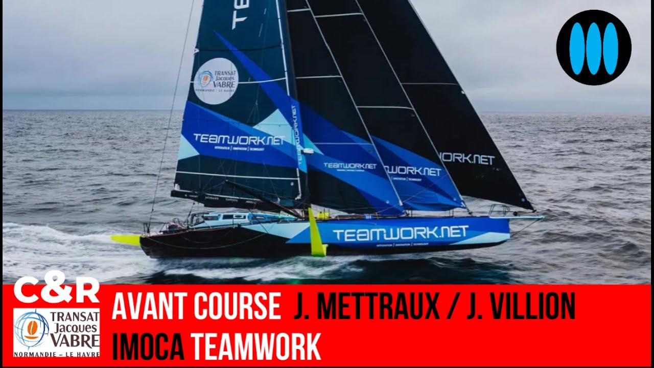 Transat Jacques Vabre 2023 - Avant Course Justine Mettraux / Julien ...