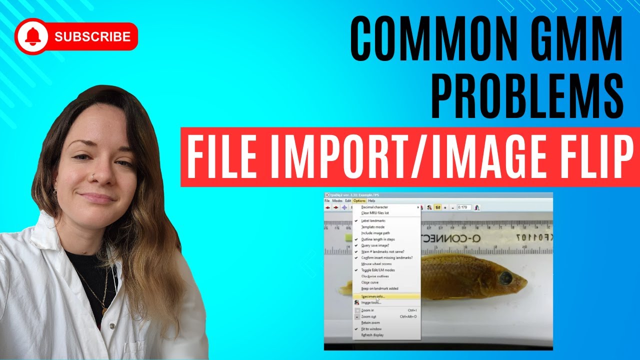 Common GMM problems: MorphoJ TPS file import and TPSDig image flip ...