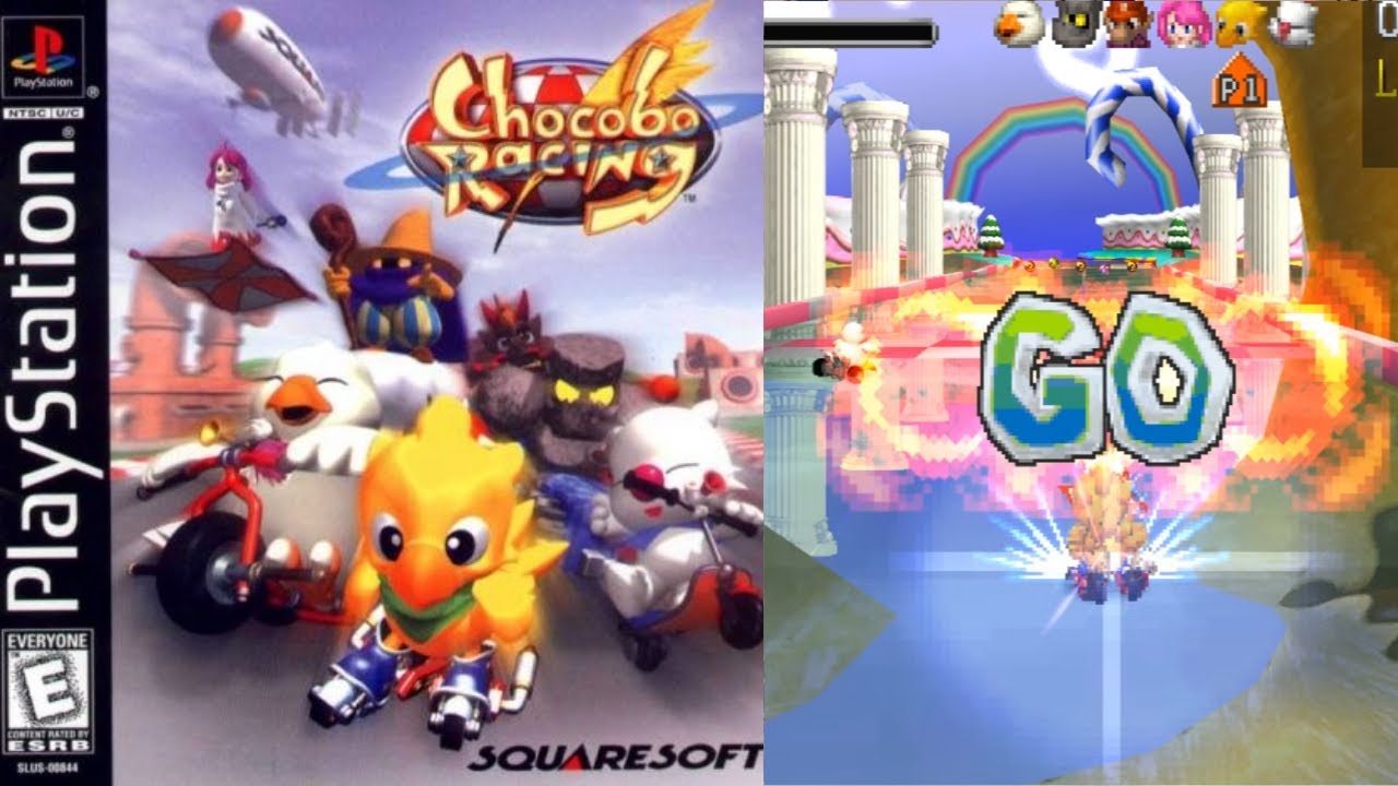 Chocobo Racing: Full Story: Gameplay: (PS1) (DuckStation) (PC) - YouTube