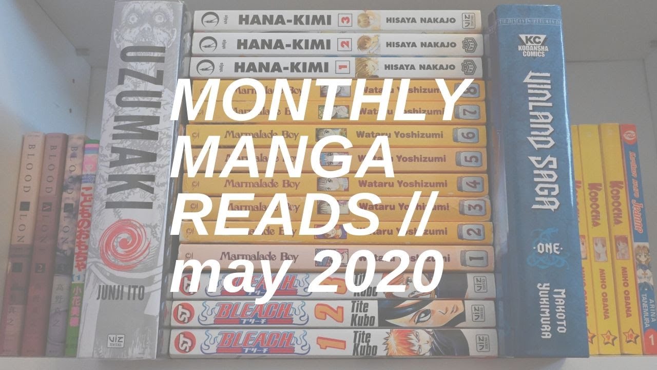 monthly manga reads // may 2020 (15+ volumes) - YouTube