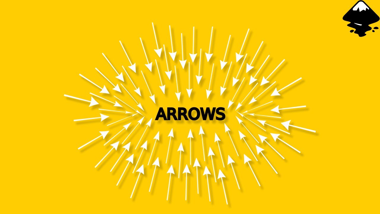 Create Random Arrows in Inkscape - YouTube
