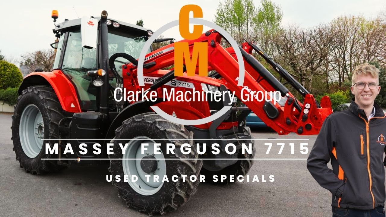 Tractor Tuesday - Massey Ferguson 7715 - YouTube