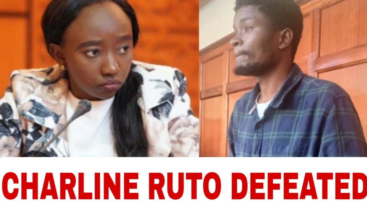 CELEBRATIONS IN KENYA AS CHARLINE RUTO PRESIDENT'S DAUGHTER LOOSES A ...