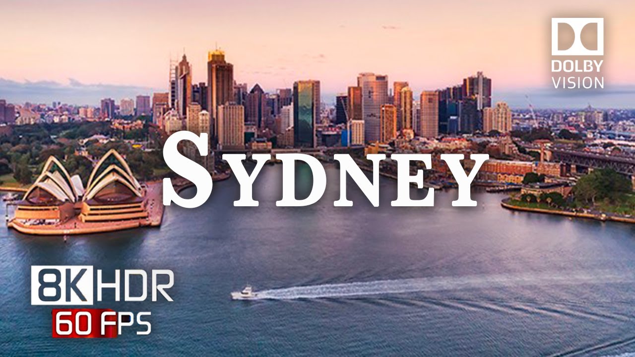 Sydney, Australia 🇦🇺 in 8K UHD HDR 60FPS | BEST OF DOLBY VISION 2025 ...