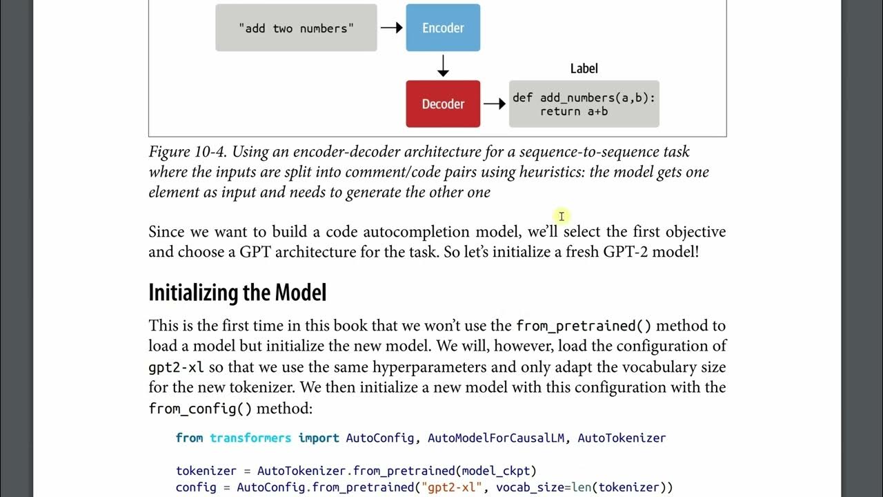 NLP with Transformers, ch10 e3, 训练 GPT-2 辅助完成代码的模型 - YouTube