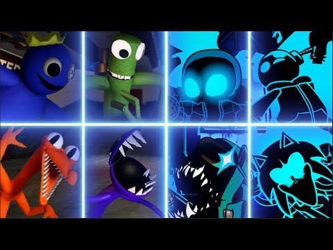 Rainbow Friends To Your End But The BF's Turn The Character Changes ...