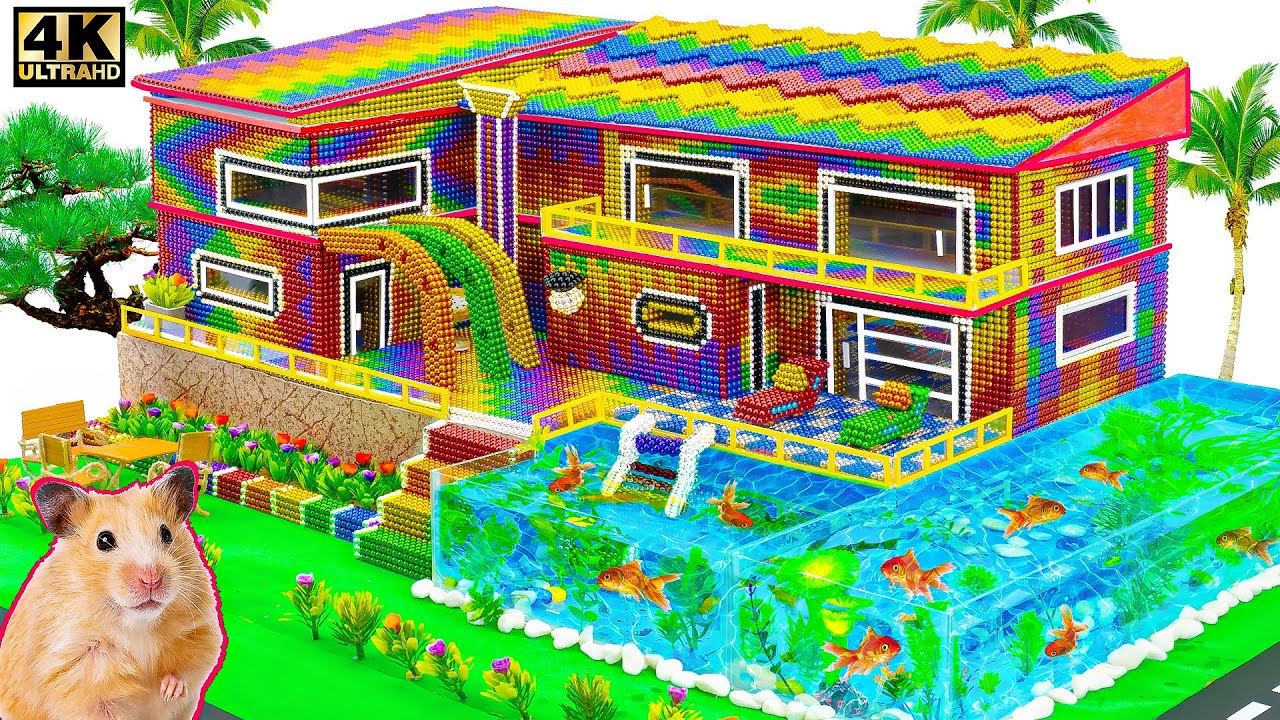 Magnet Satisfying | Build Future Mansion House Has Twin Swimming Pool ...