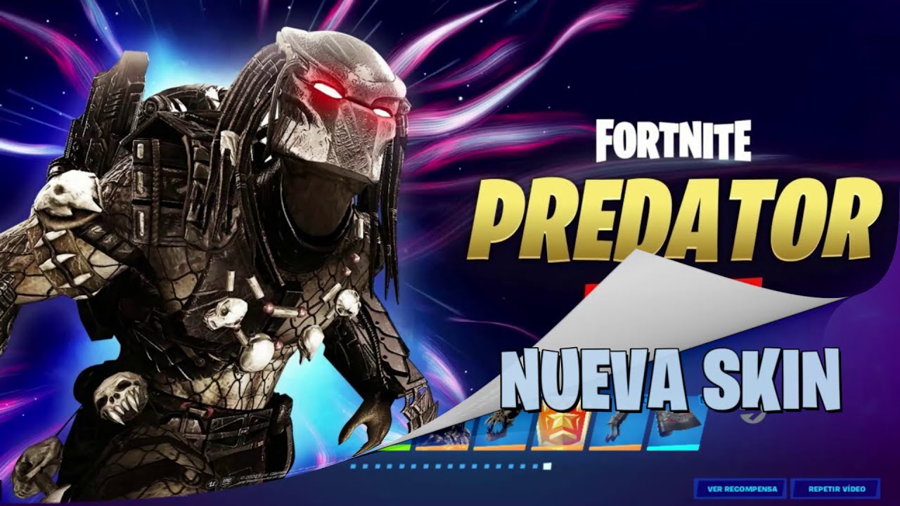 😱(GRATIS SKIN PREDATOR) ESTÁ AHORA DISPONIBLE 😱🔥 FORTNITE ACTUALIZACION ...