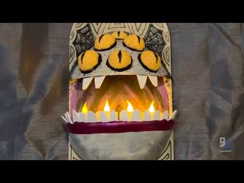 DIY Monster Face - YouTube