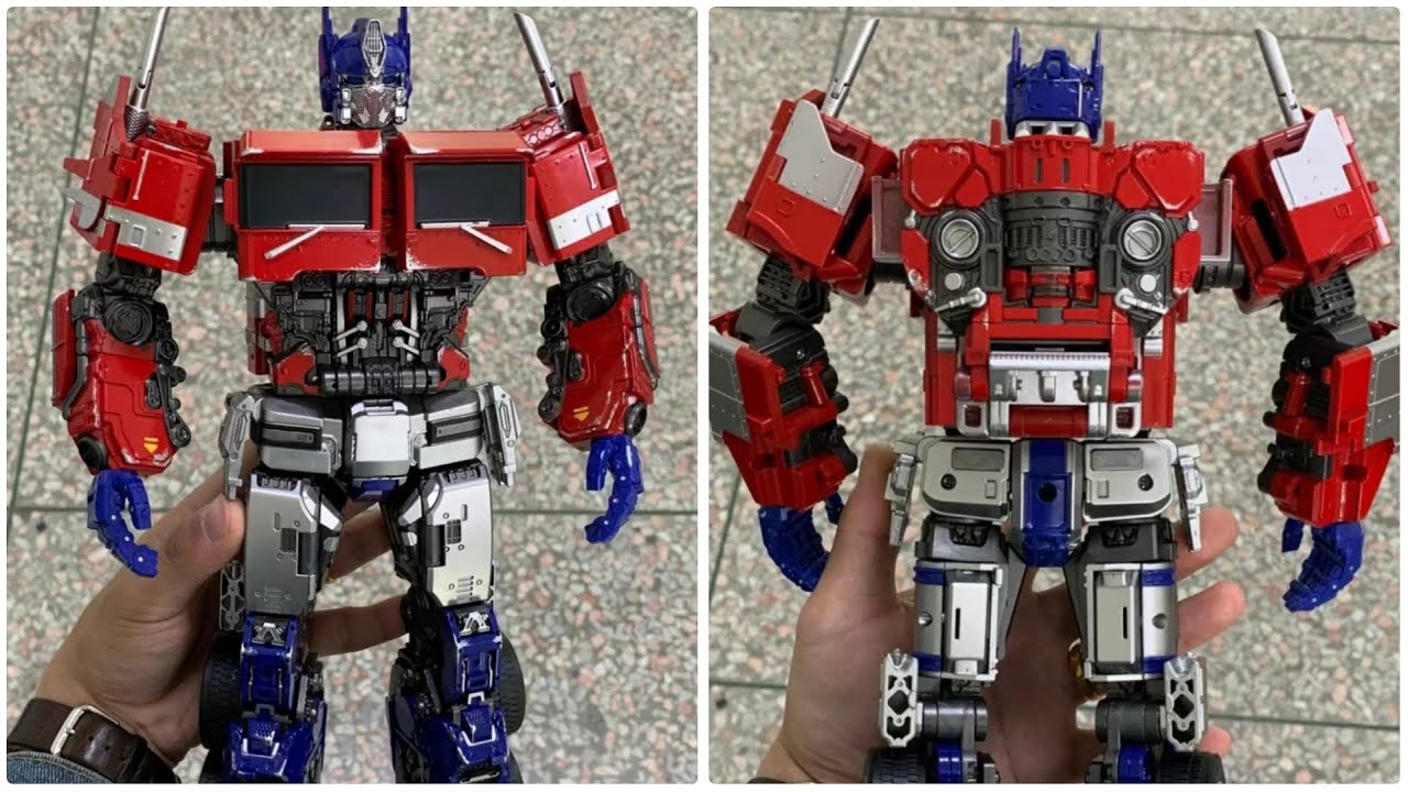 Transformers Optimus Prime Oversize 30cm Revision By AoYi Mech - YouTube