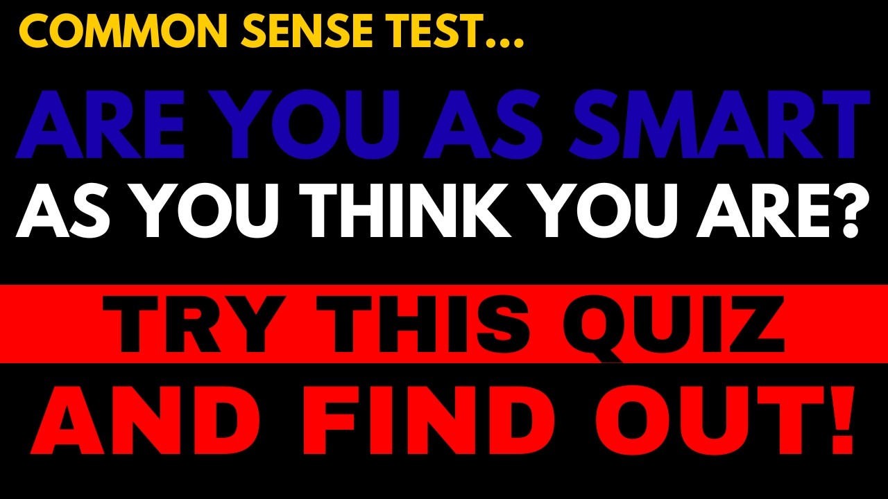 If You Can Get 10 Of These You Are Smarter Than The Average Person! TRY ...