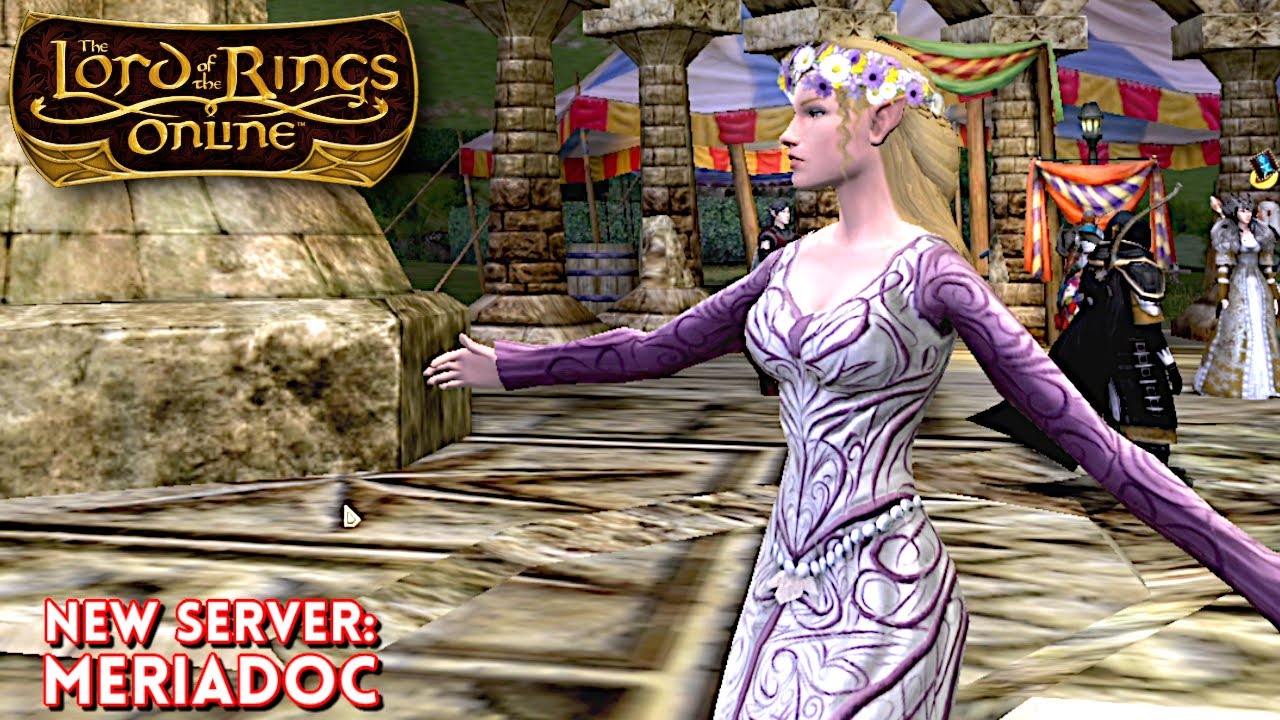 Medrielle At the Spring Festival - LOTRO - Exploring Middle Earth - YouTube