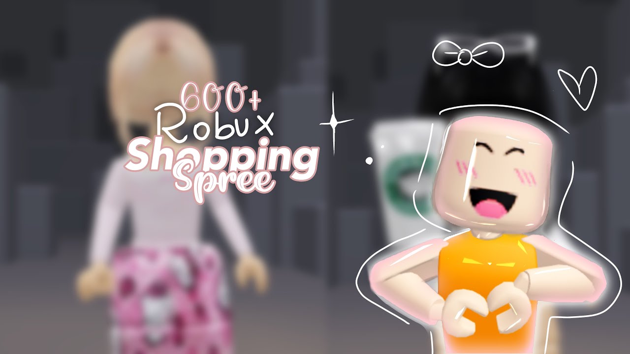 600+ Robux shopping spree!! || Strawbvrriix - YouTube