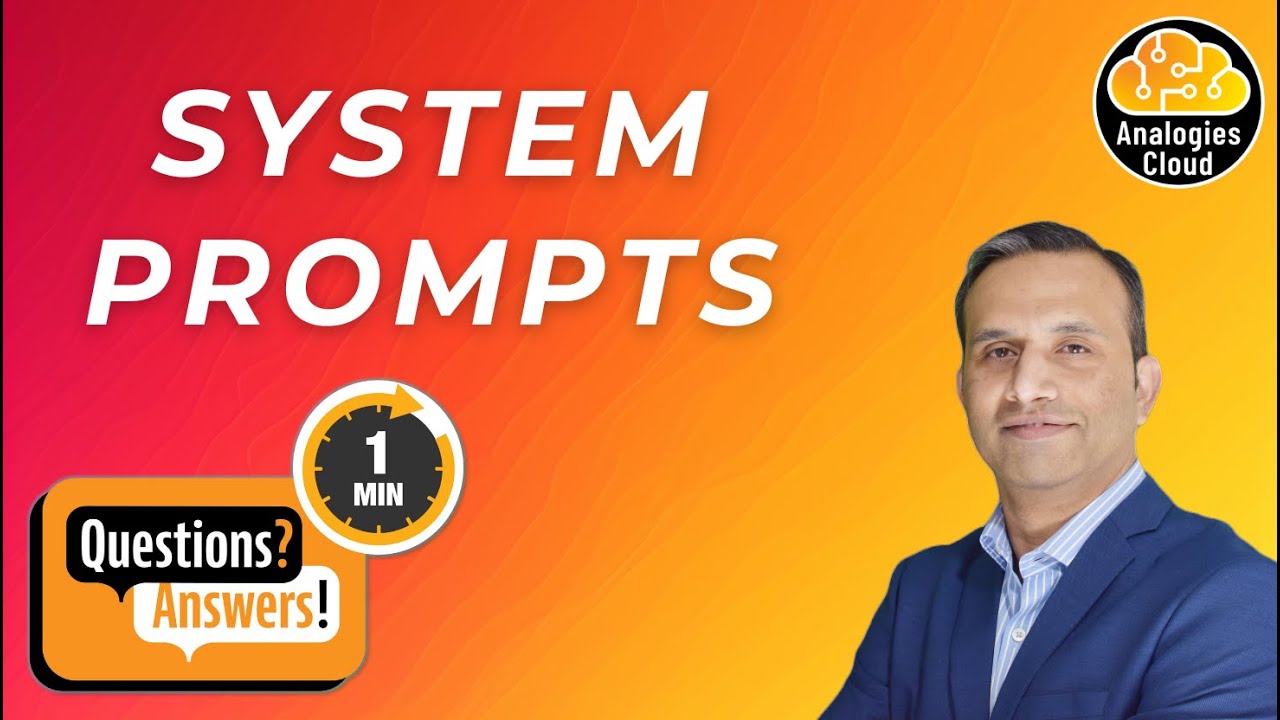 🚀 What Are System Prompts? A Quick Overview You Need to Know! 🤖 - YouTube