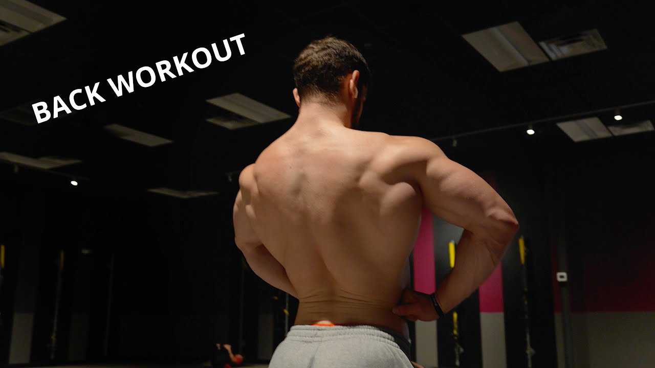 BACK WORKOUT WITH CHRISTIAN BURNETT - YouTube