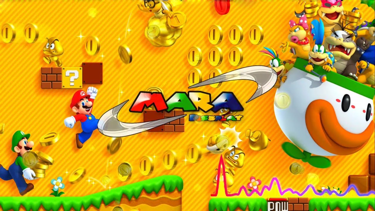 Super Mario Bros 2023 Mix 🍄 4 1 Electrónica 🪙 | Mara Discplay - YouTube
