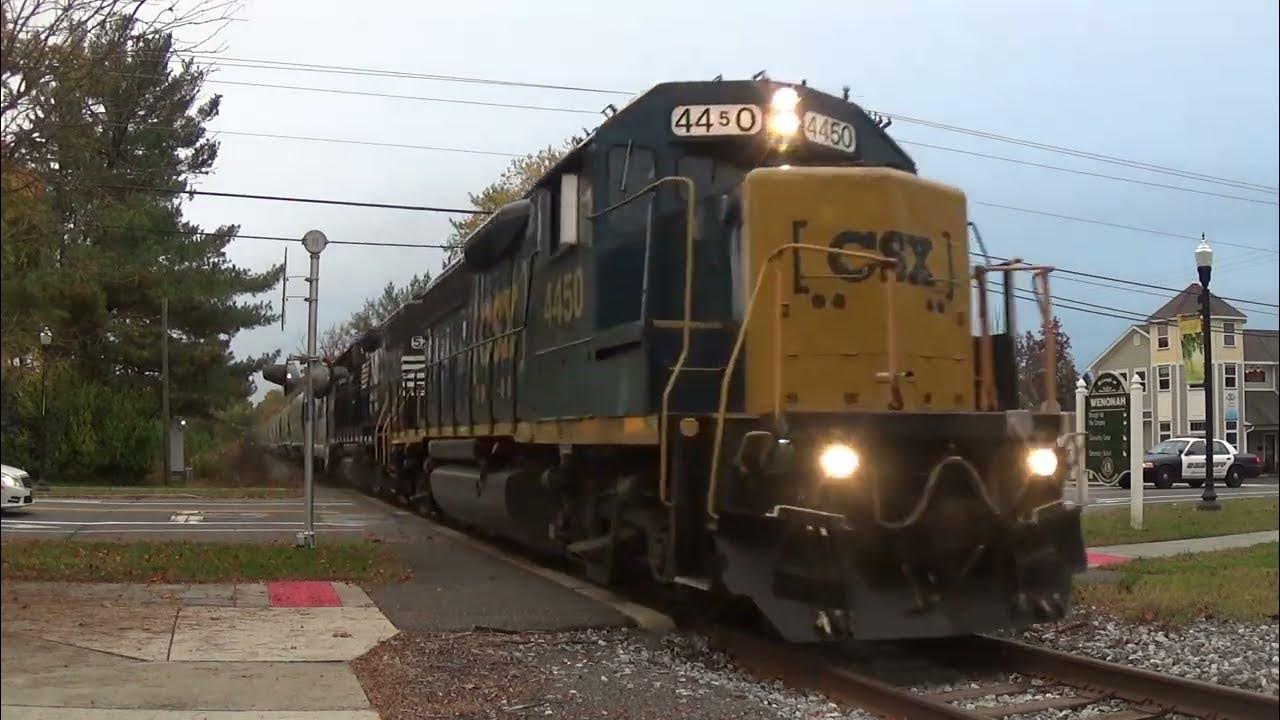 MI-61 with CSXT 4450 - 10/25/22 - YouTube