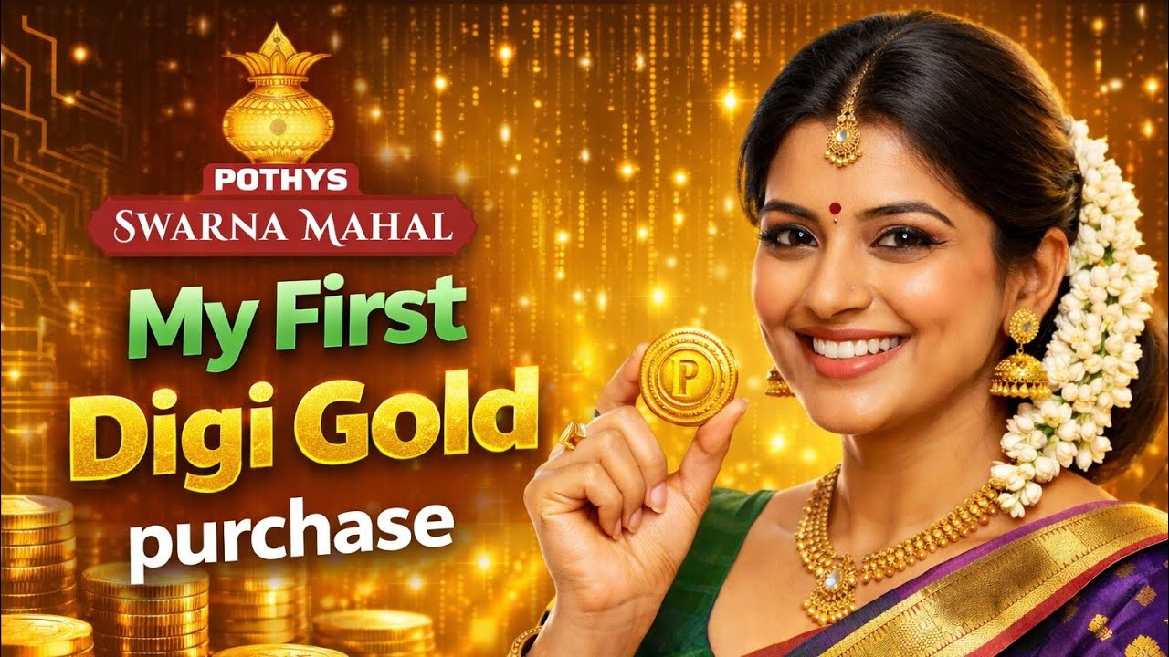 My First Pothys digi gold Purchase vlog| Pothys Digi Gold scheme # ...